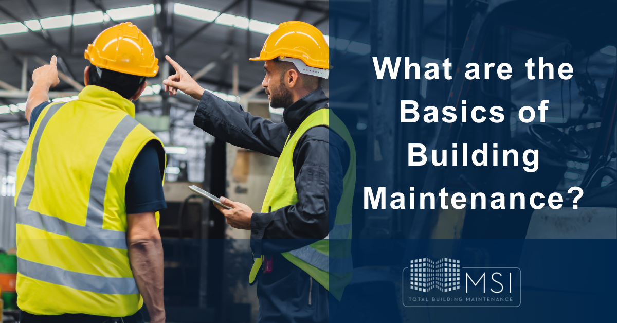 What are Building Maintenance Services?